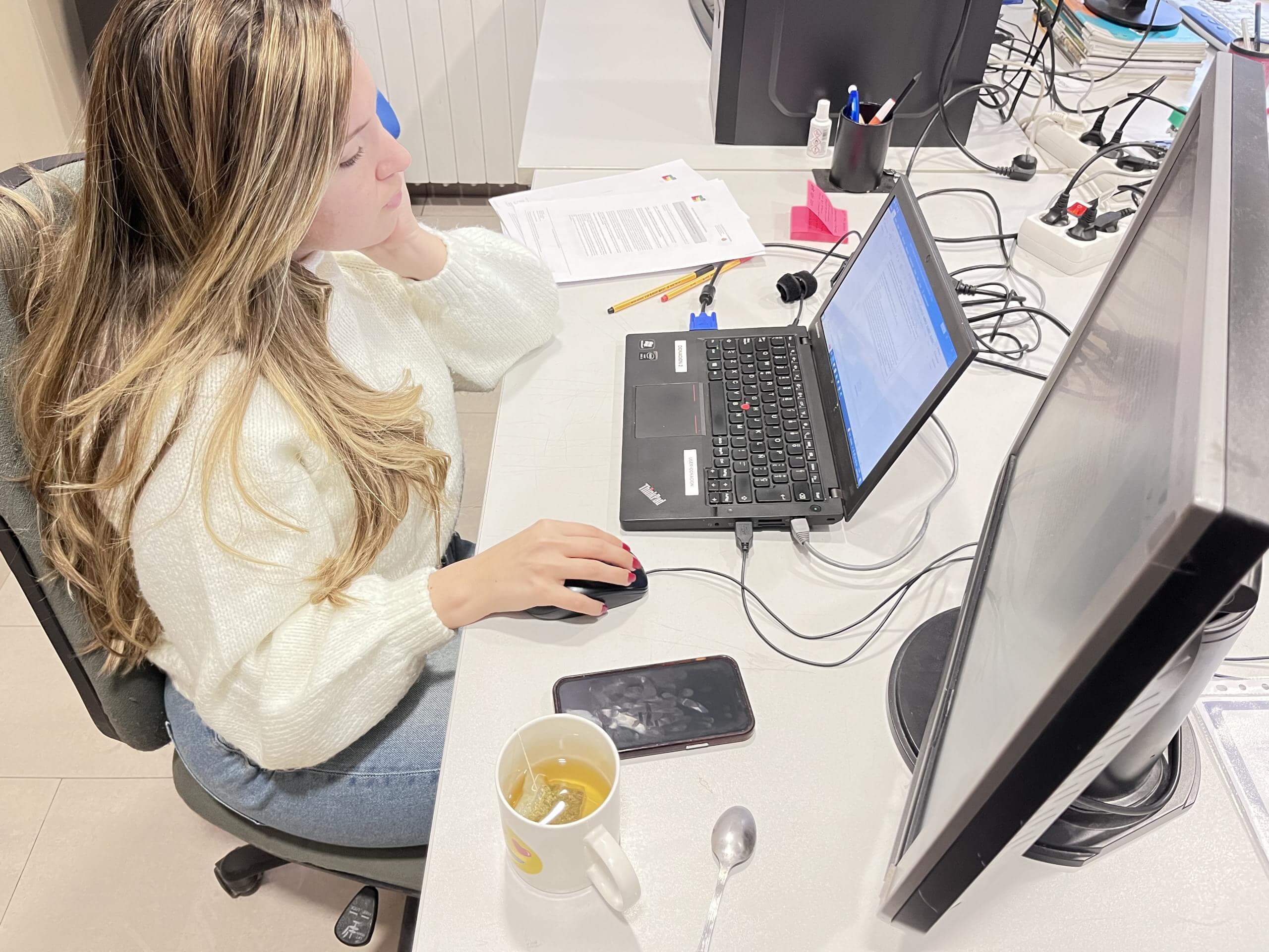 Renatta, estudiante en prácticas - Proyde